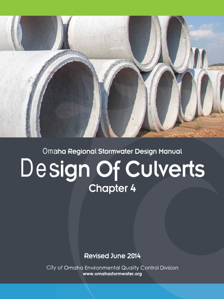 ORDSM Chapter 4 Culverts | PDF | Flood | Civil Engineering