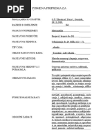 Evidencija Ciscenja Pranja I Dezinfekcije Uredjaja Pribora Opreme Radnih Povrsina Podova I ...