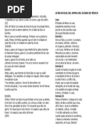 Letra de La Canción Cielito Lindo - Pedro Infante | PDF