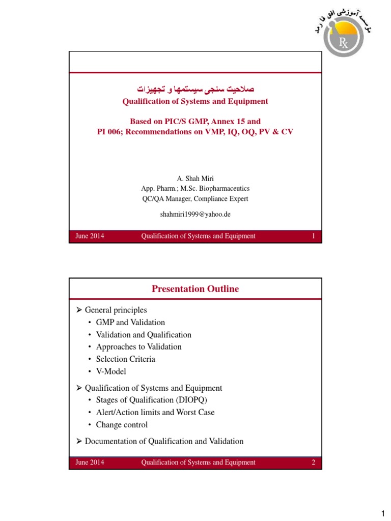 Qualification and Validation-34163308 | PDF | Verification And Validation | Business