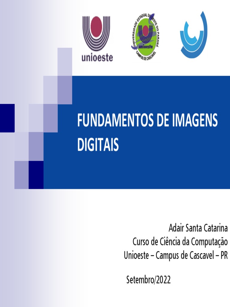 Fundamentos de Imagens Digitais | PDF | Pixel | Cor