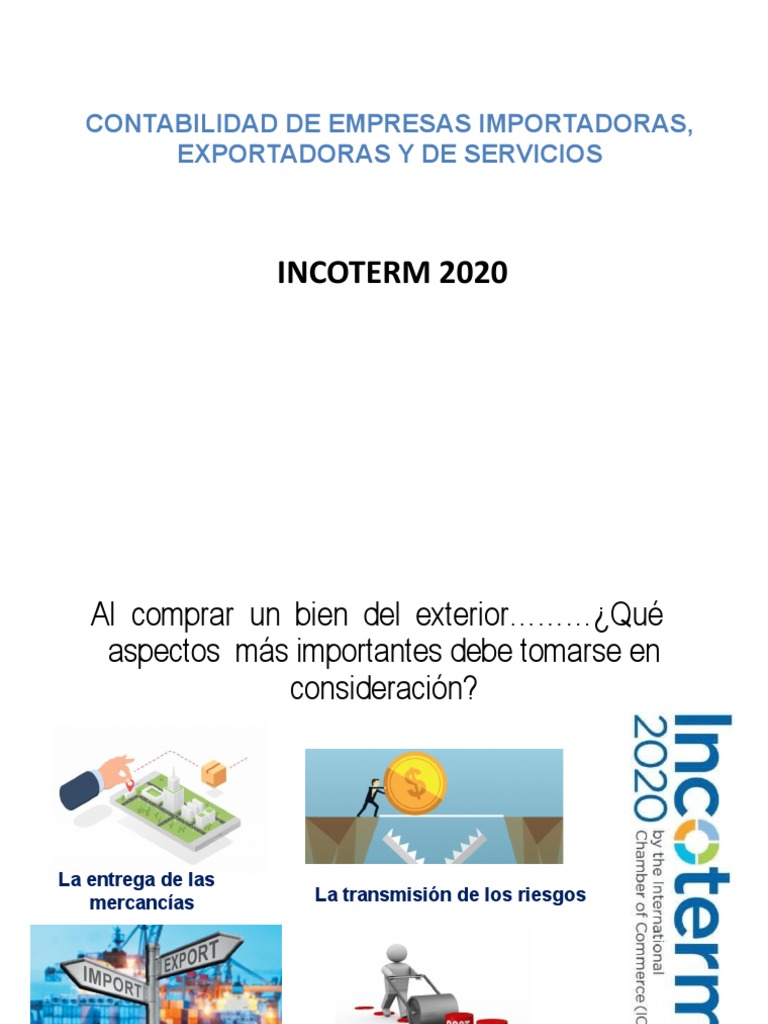 Incoterm 2020.... | PDF | Derecho privado | Derecho civil (sistema legal)