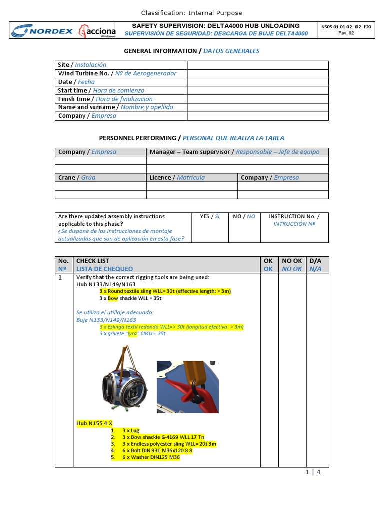 NS05.01.01.02 - I02 - F20 - DELTA 4k - Hub Unload - Rev2 | PDF | Bienes manufacturados