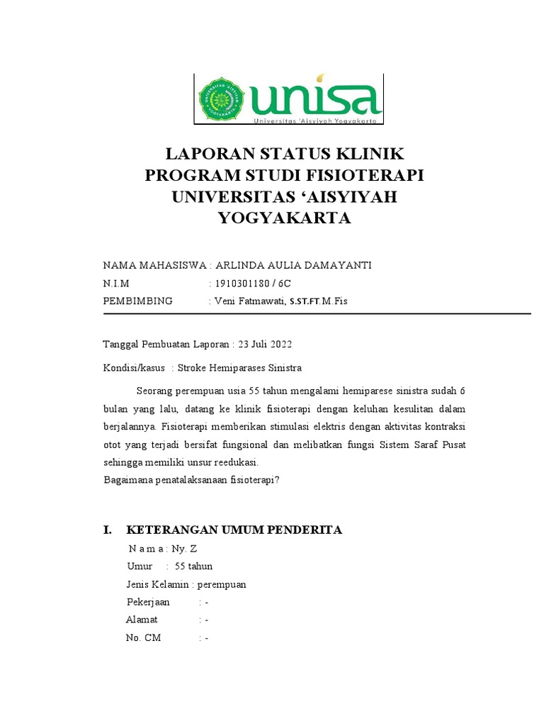 Status Klinis Kosong | PDF