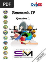 STE-10 Research-4 Q1 LC1 MOD1 | PDF | Academic Publishing | Evaluation