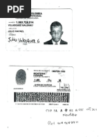 Cedula Alexander | PDF