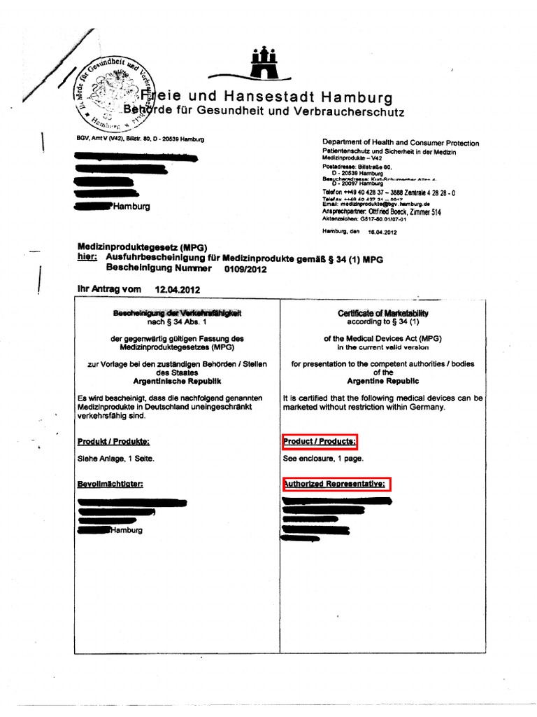 FSC - Germany Sample | PDF