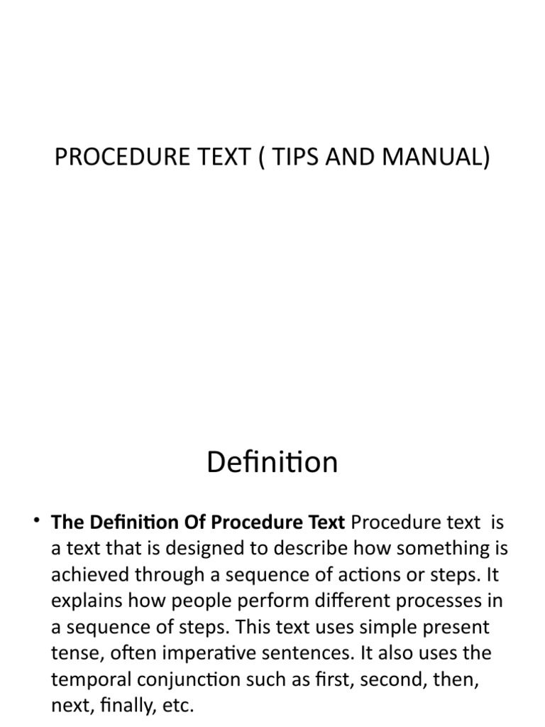 Procedure Text: Steps to Make Coffee | PDF