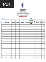 Borrowers Log Book | PDF | Industries | Natural Environment