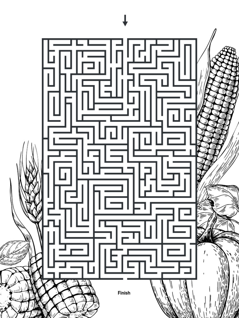Printable Fall Maze AARP Medicare Supplement Plans PDF | PDF