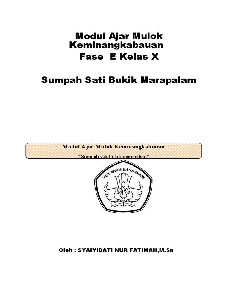 Modul Ajar Mulok | PDF