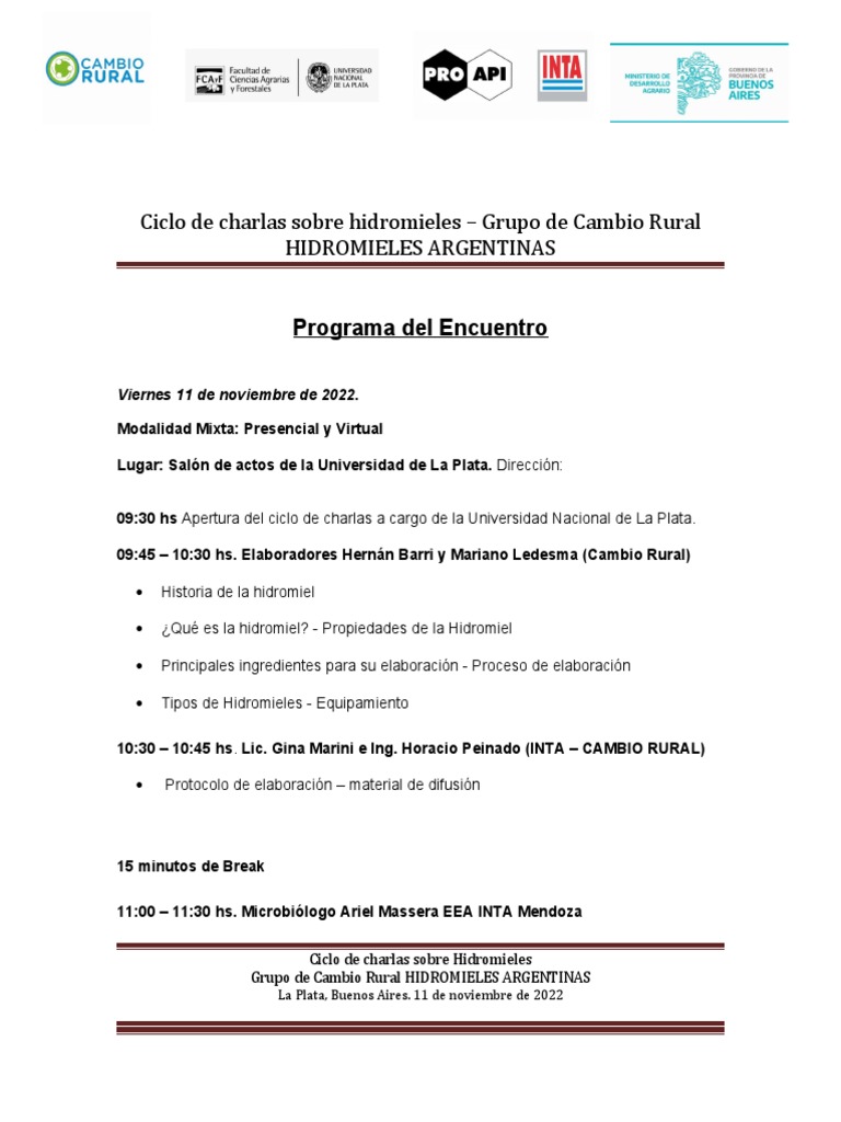 Programa Completo | PDF