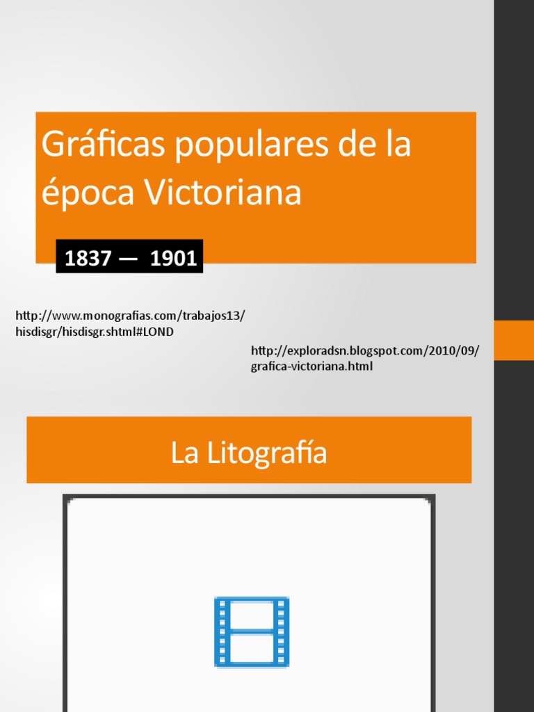 Gráficas Populares de La Época Victoriana | PDF | Litografía | Era ...