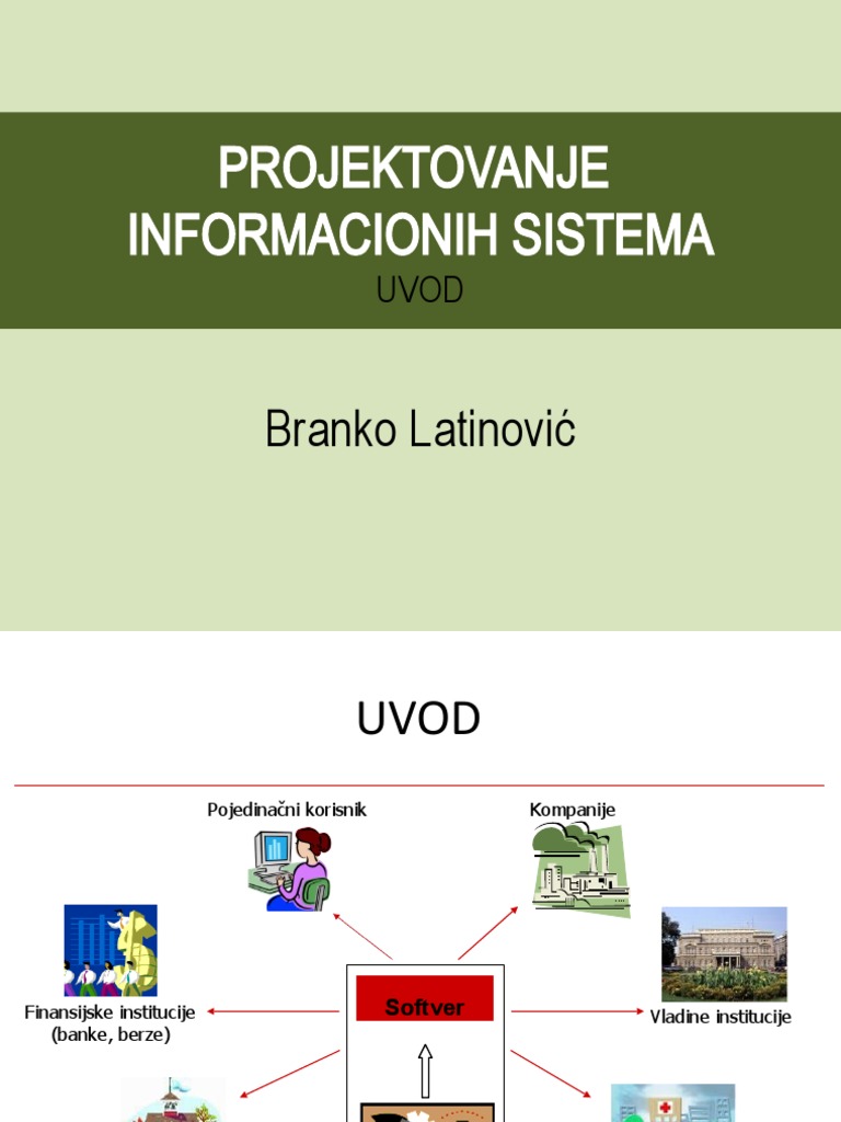 PIS01 Uvod | PDF