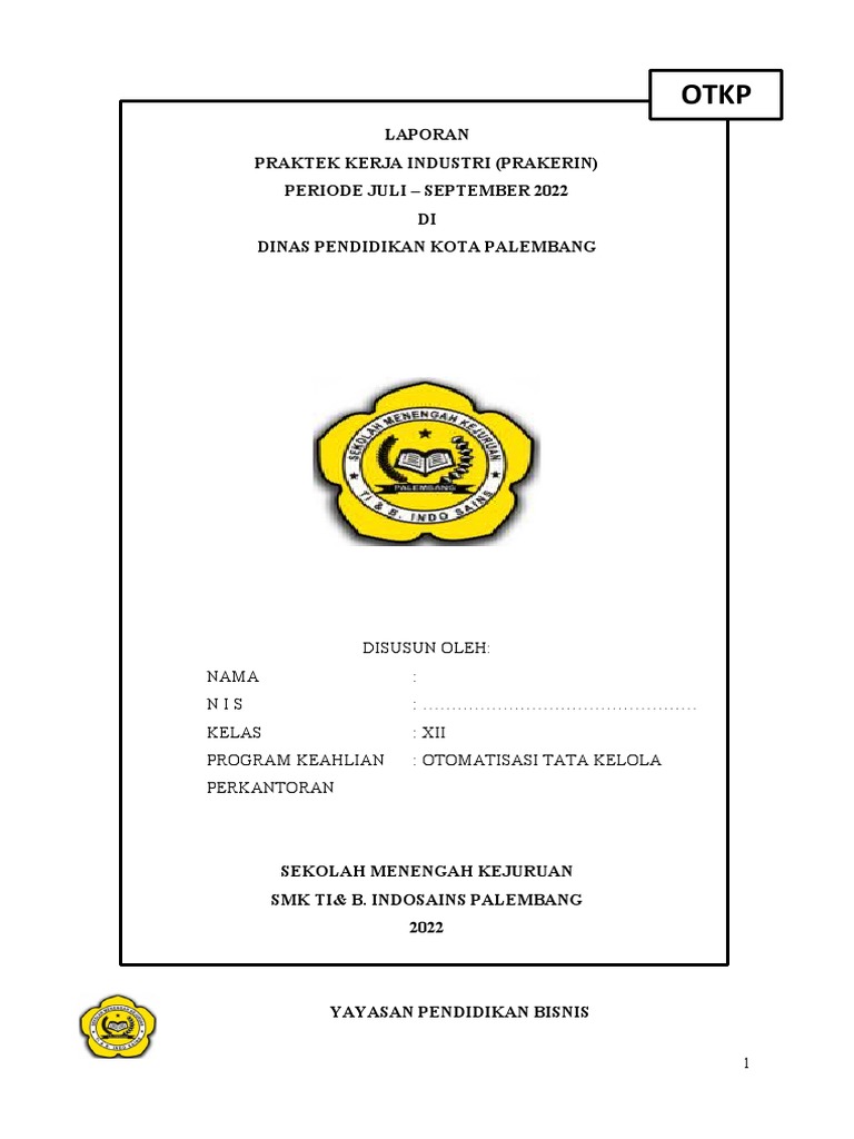 Laporan-Prakerin Otkp-2 | PDF