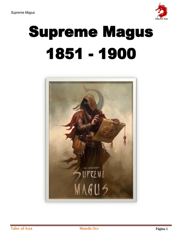 Supreme Magus 1851 - 1900 | PDF | Demonios