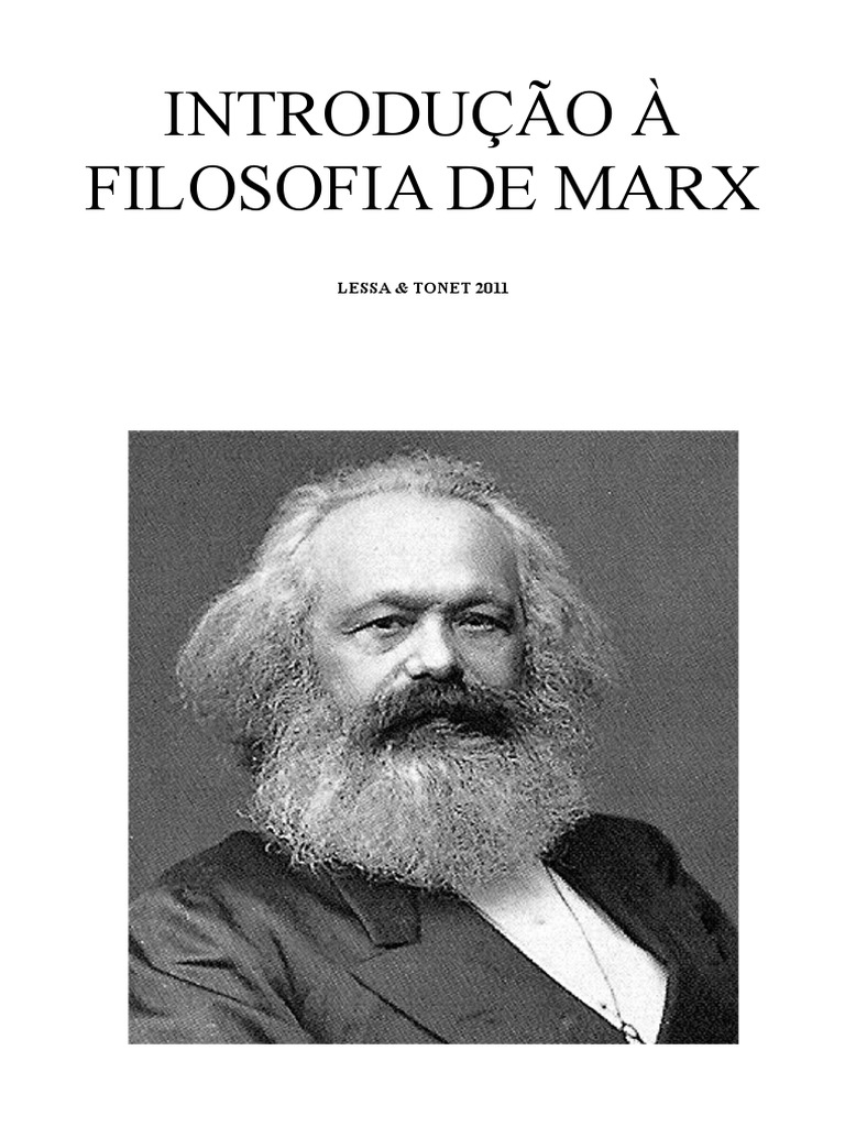 Introdução À Filosofia de Marx by LESSA TONET | PDF | Karl Marx ...