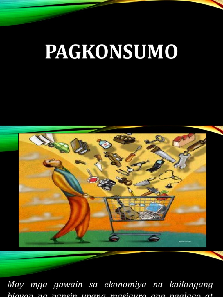 PAGKONSUMO G10 - Lesson | PDF