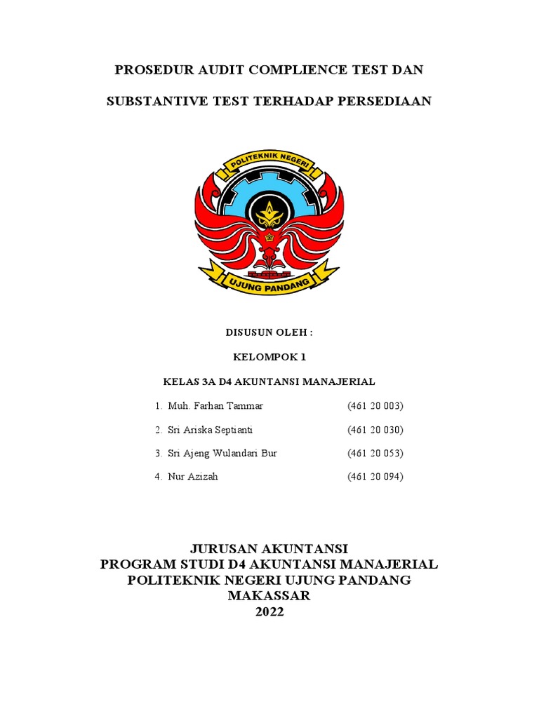 Prosedur Audit Compliance dan Substantive | PDF | Bisnis | Pengelolaan ...