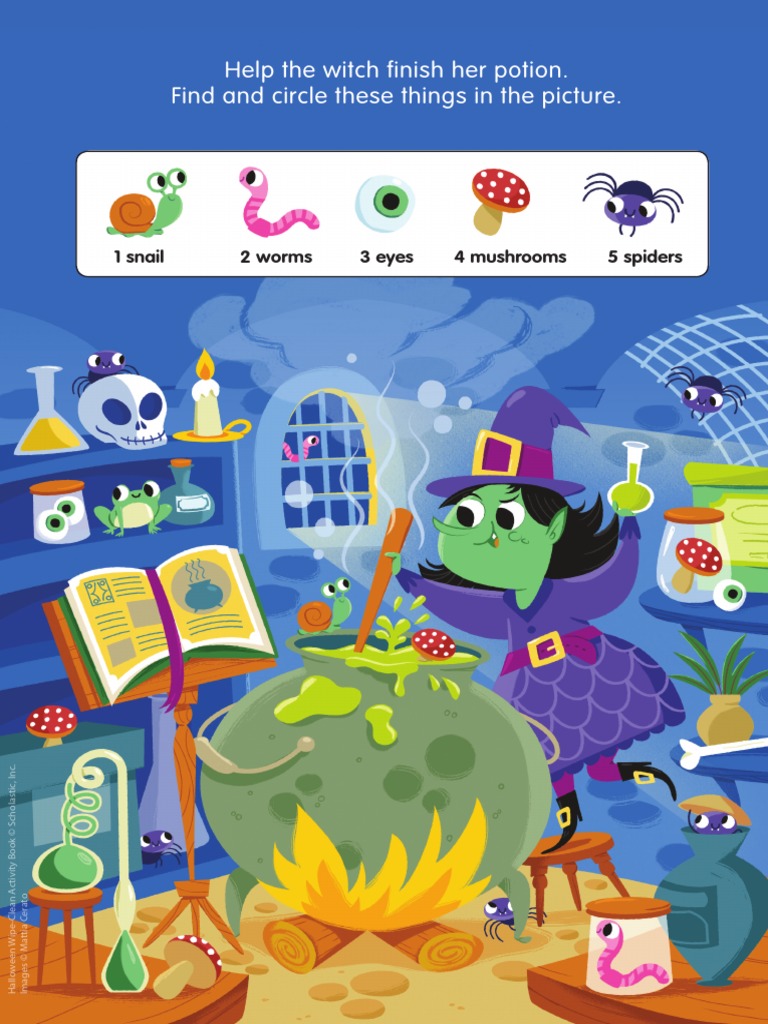 Halloween Hidden Picture | PDF