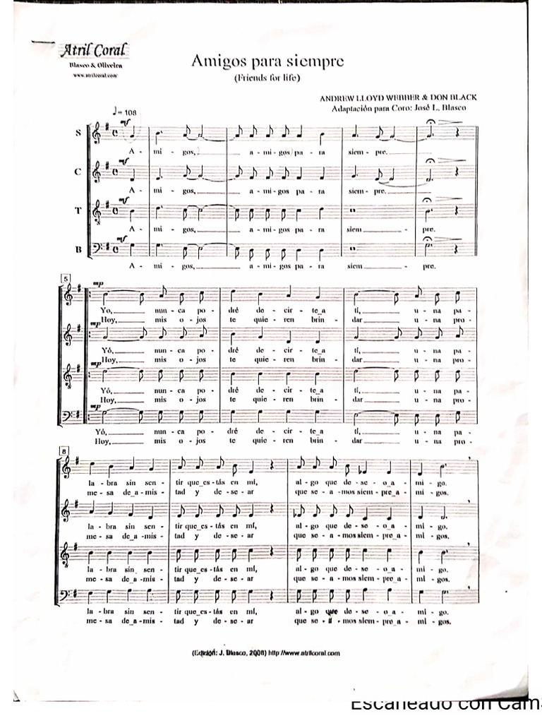 Amigos para Siempre | PDF