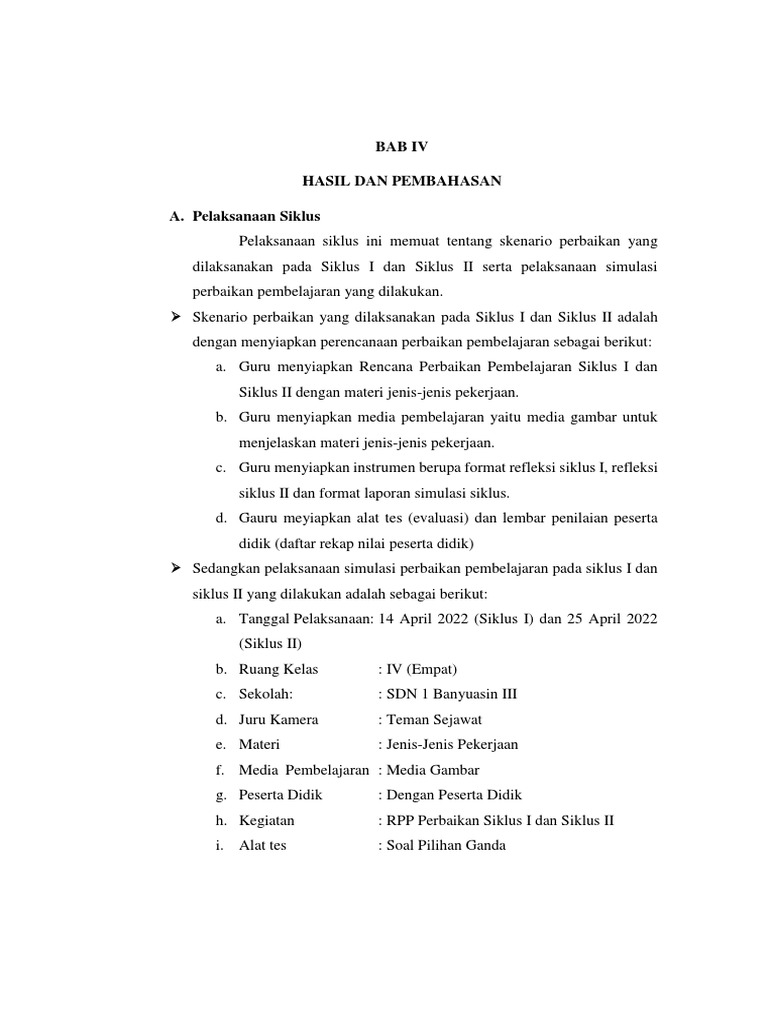 Lestari, Laporan PKP Bab Iv V Serta Draf Daftar Pustaka | PDF