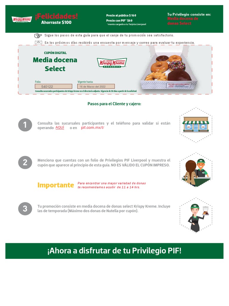 ¡Felicidades!: Media Docena Select | PDF | Ciudad de México | Cupón
