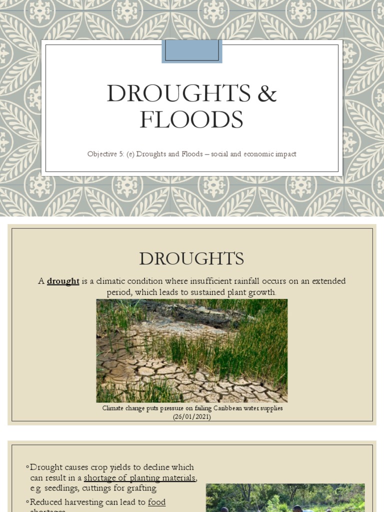 Droughts & Floods 2 | PDF | Flood | Drought