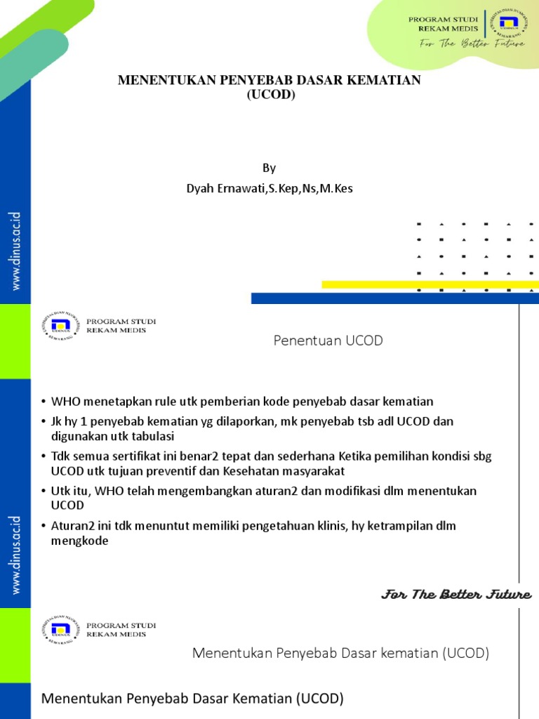 Rule Dalam Menentukan UCOD | PDF