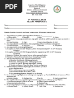 Ap6 Quarter 2 Summative Test | PDF