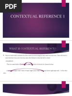 Understanding Contextual References | PDF | Telecommunication ...