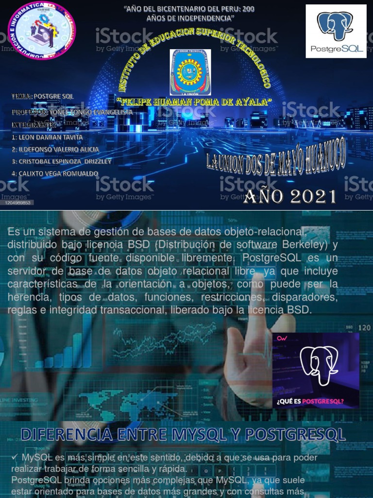 PostgreSQL: Historia y Características | PDF | Postgre Sql | Software de la aplicacion