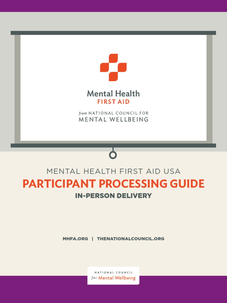Adult in Person Processing Guide | PDF | Mental Disorder ...