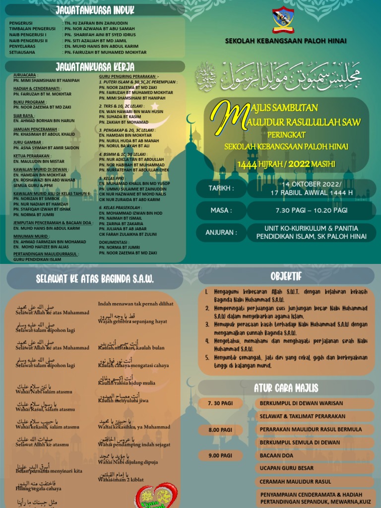 Buku Program Maulud | PDF