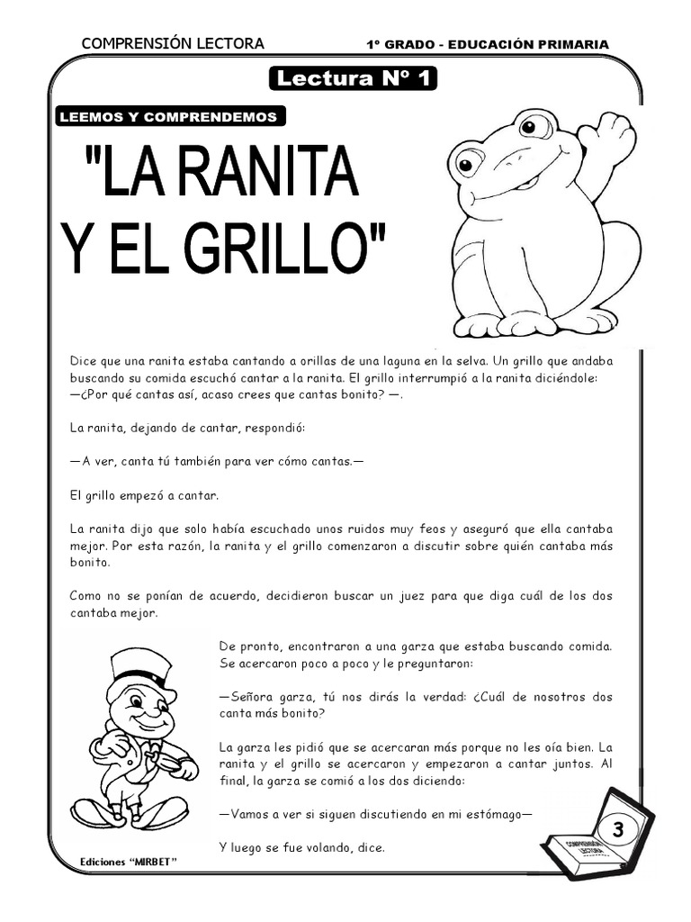 Comprension de Lecturas 1° 2022 | PDF | Comprensión lectora | Gatos