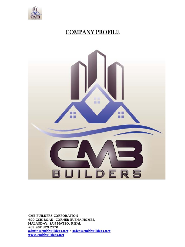 CMB Company Profile | PDF | Drywall | Architectural Elements