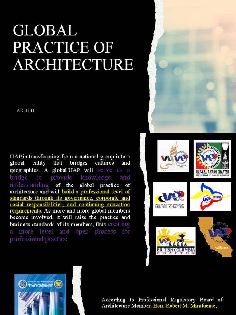 Global Practice of Architecture | PDF | Asia Pacific Economic ...