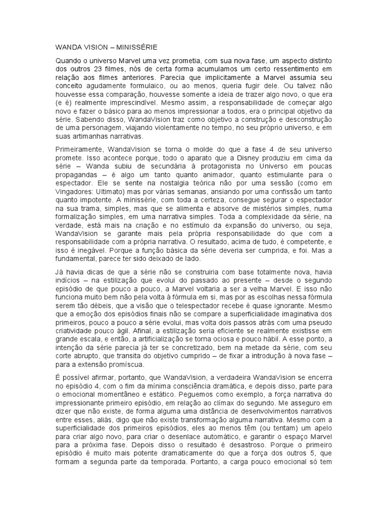 Wanda Vision | PDF