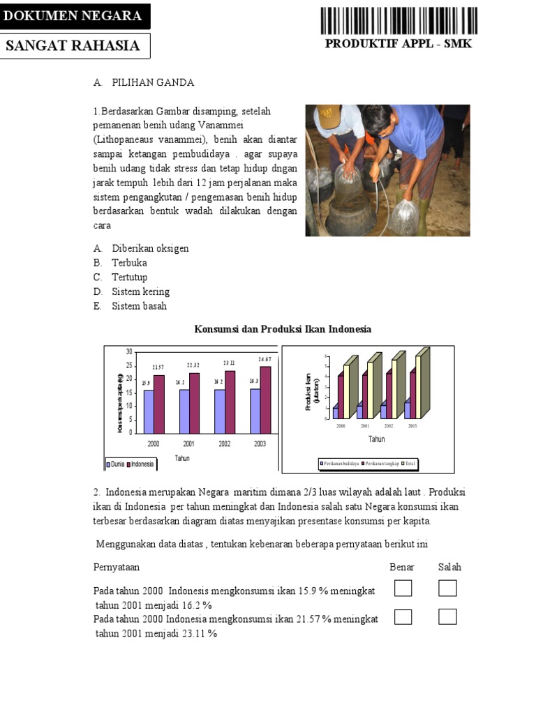 Naskah Soal Utama Us Appl 2021 | PDF
