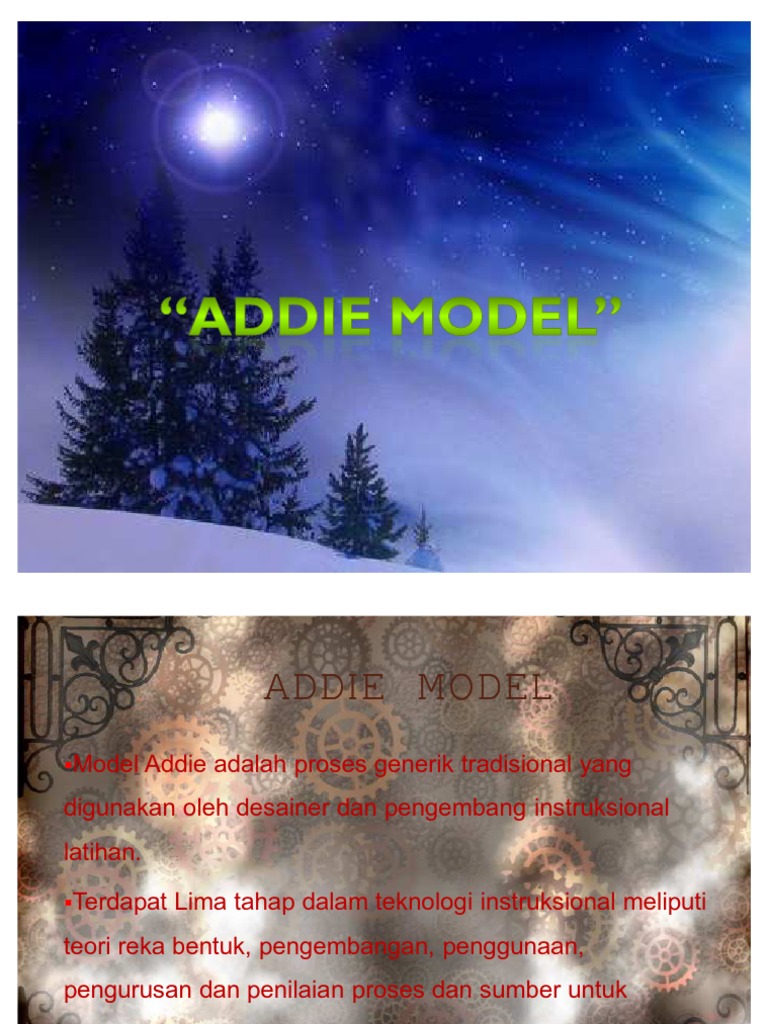 Pengenalan Model ADDIE | PDF | Seni