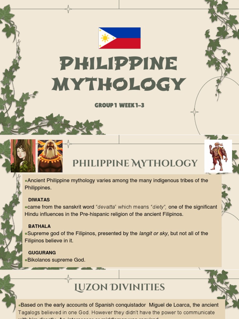 ELT 212 Week 1 3 | PDF | Deities | Comparative Mythology