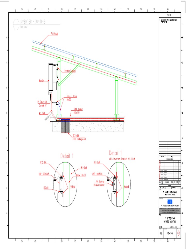 WINNERS-PVS-17 - REV4 (Inverter Mounting) | PDF