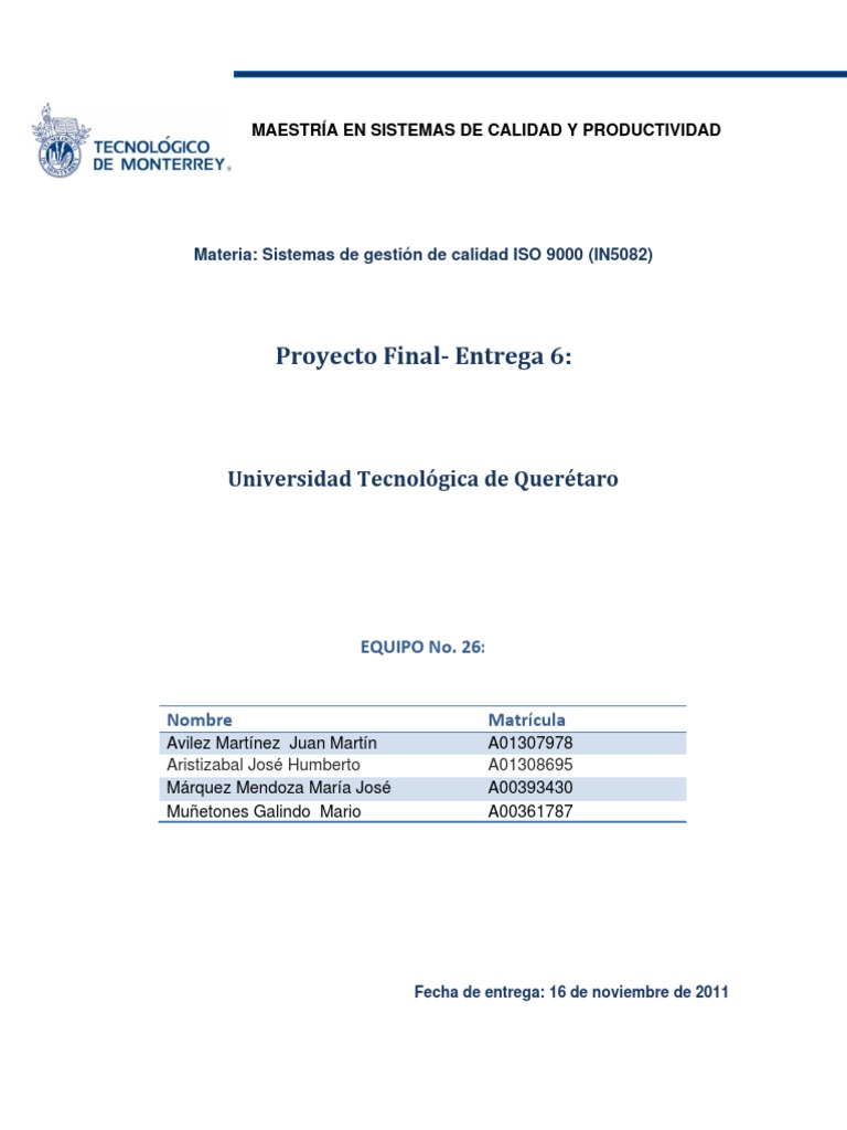 Modelo De Manual Para Implementar Un Sistema S G C En Instituciones