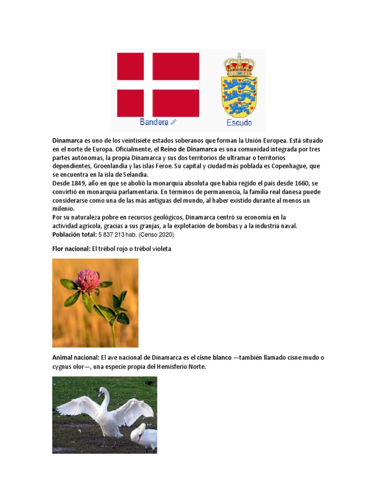 Descubre Dinamarca: Cultura y Atractivos | PDF | Dinamarca | Copenhague
