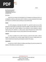 Deloitte Offer Letter | PDF