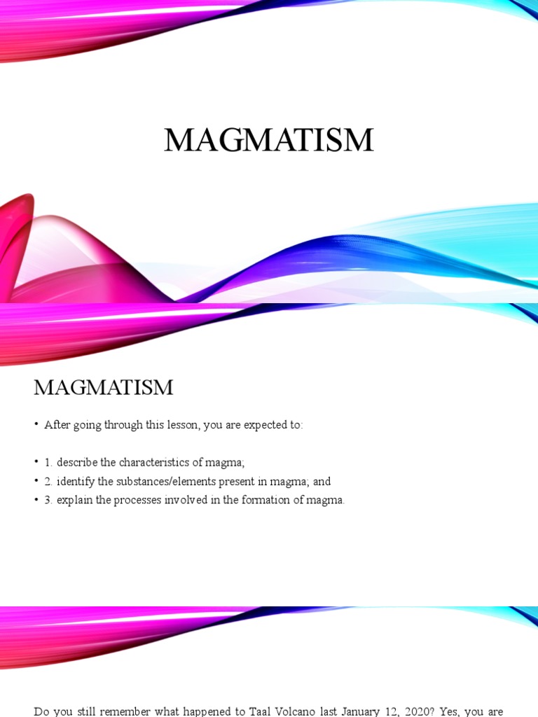 Magmatism | PDF | Magma | Volcano