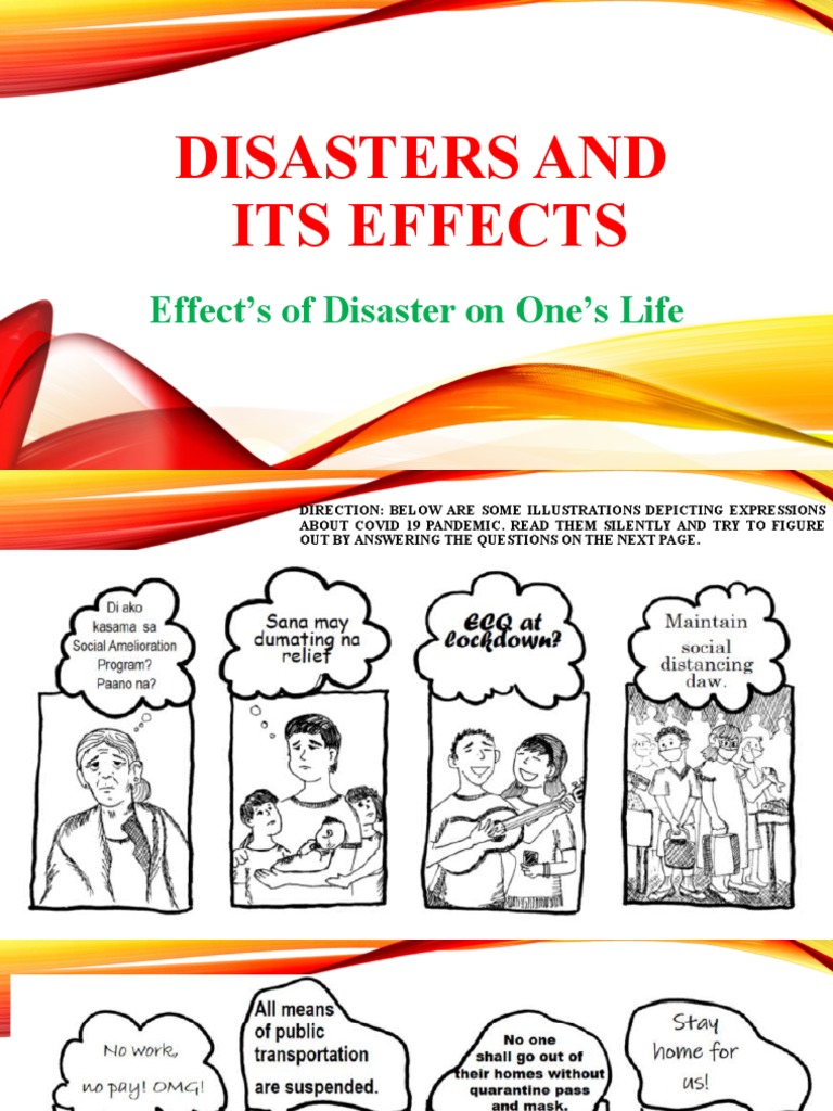 Effects of Disasters on Lives | PDF | Hazards | Natural Disasters