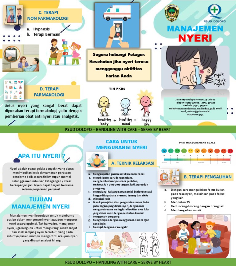 LEAFLET Manajemen Nyeri | PDF