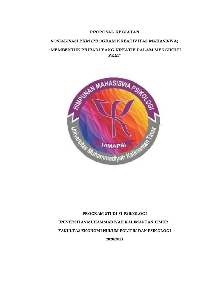 PROPOSAL PKM Himapsi | PDF