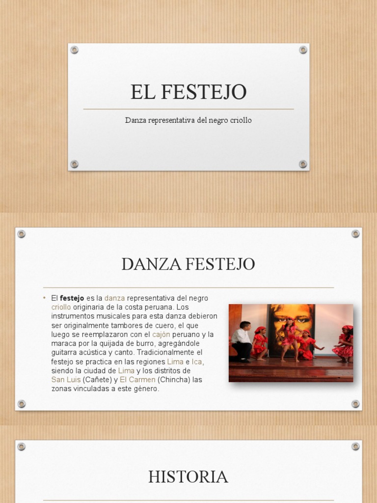La danza del festejo: Orígenes, historia y características de la danza ...